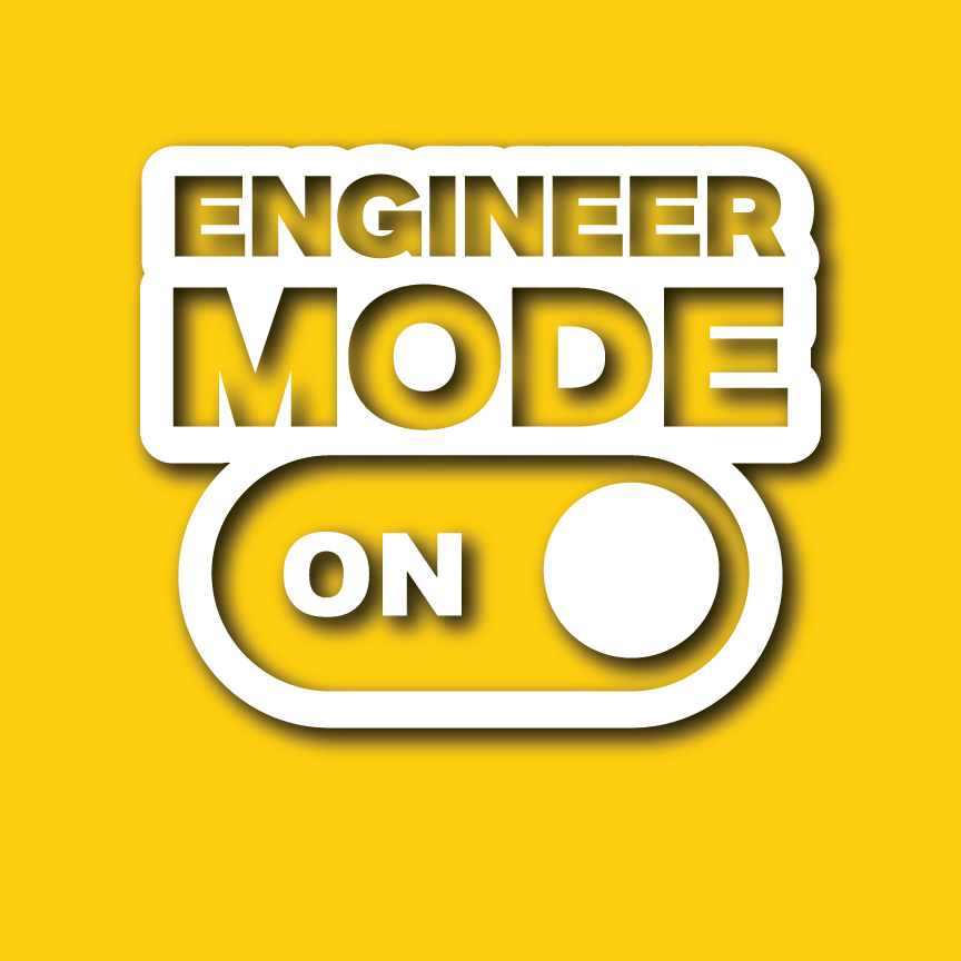 Vehicle Sticker: Engineer Mode – Printaco