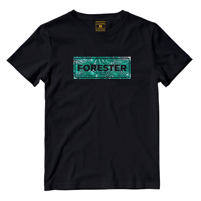 Cotton Shirt: Forester Leaves – Printaco