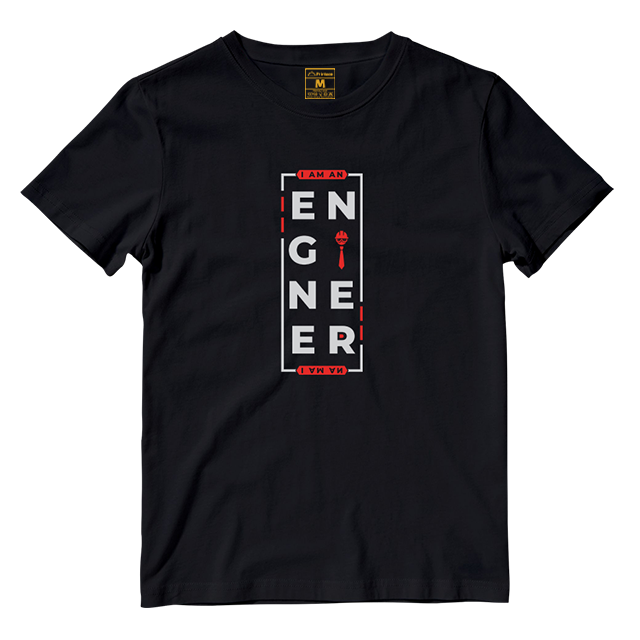 Cotton Shirt: I AM AN ENGINEER – Printaco