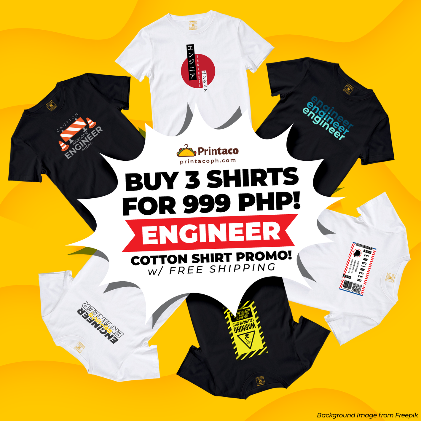 Engineer Cotton Shirts Bundle